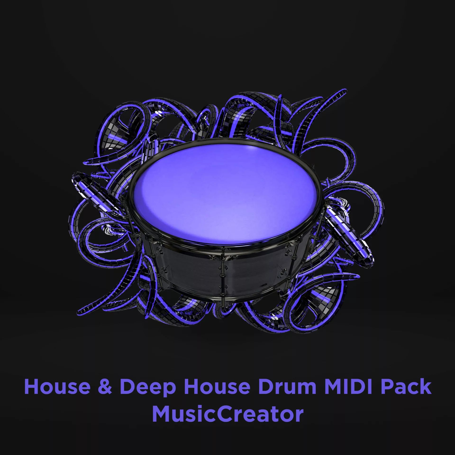 MusicCreator House & Deep House Drum MIDI Pack