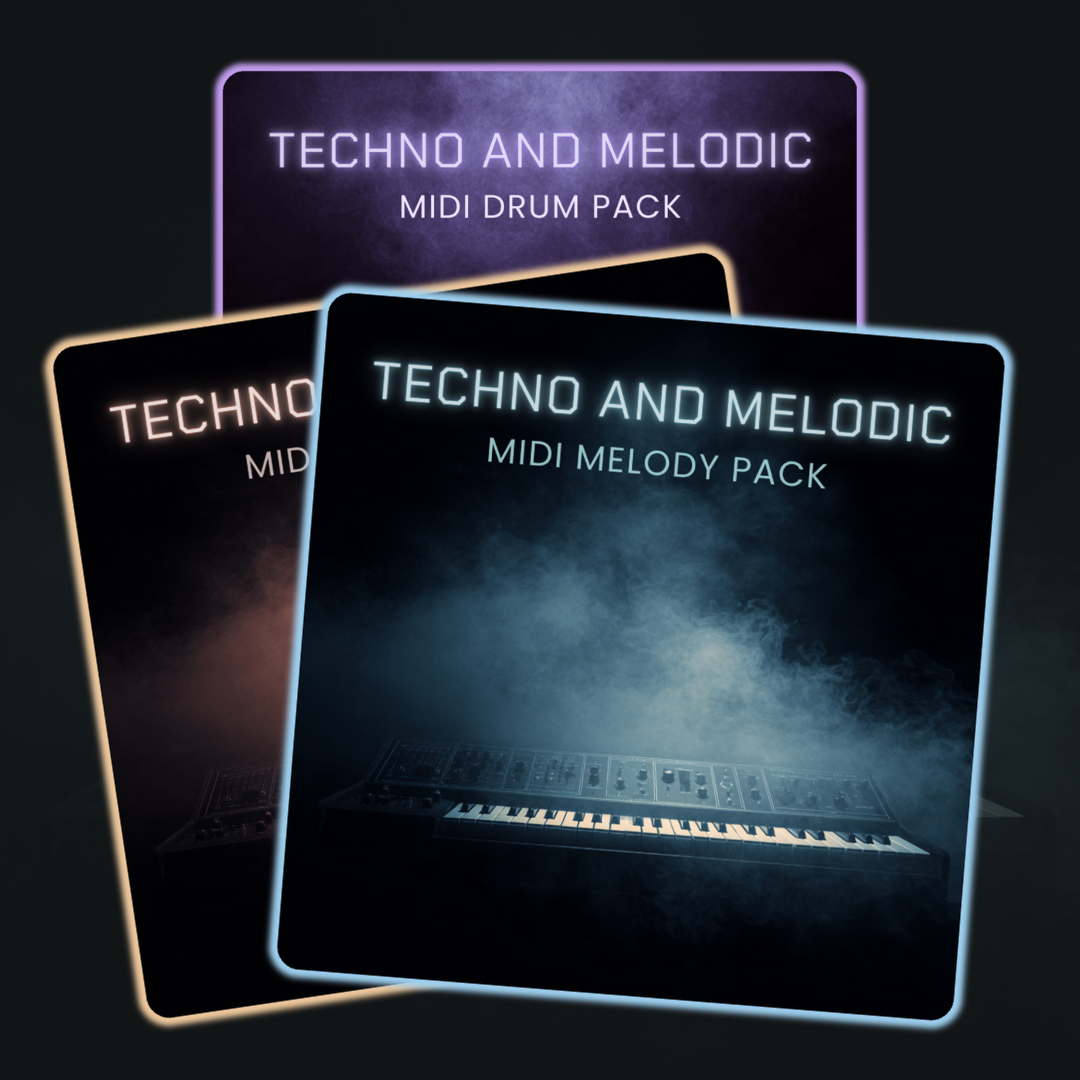 Techno & Melodic Complete MIDI Bundle - MusicCreator