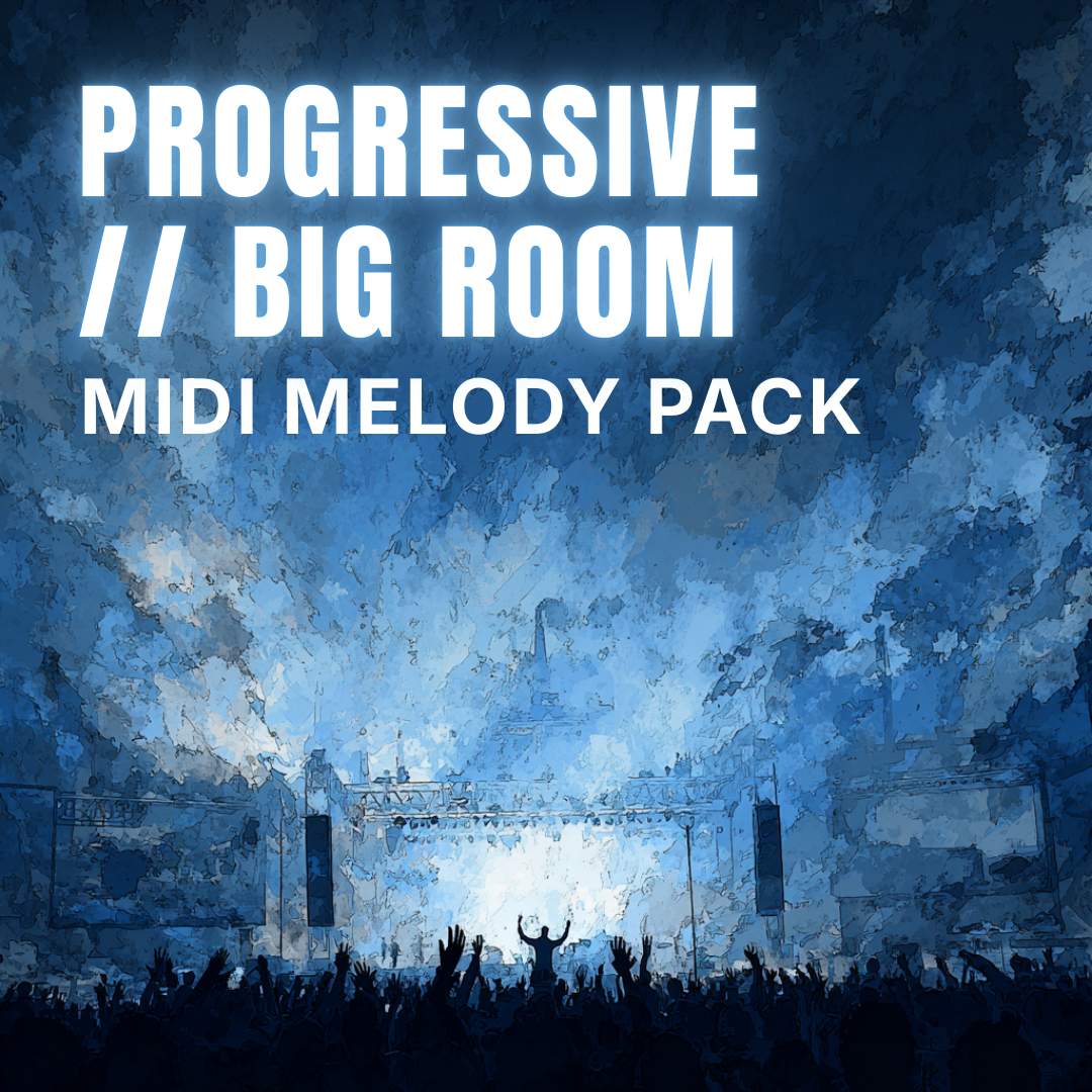 Progressive & Big Room | Melody MIDI Pack - MusicCreator