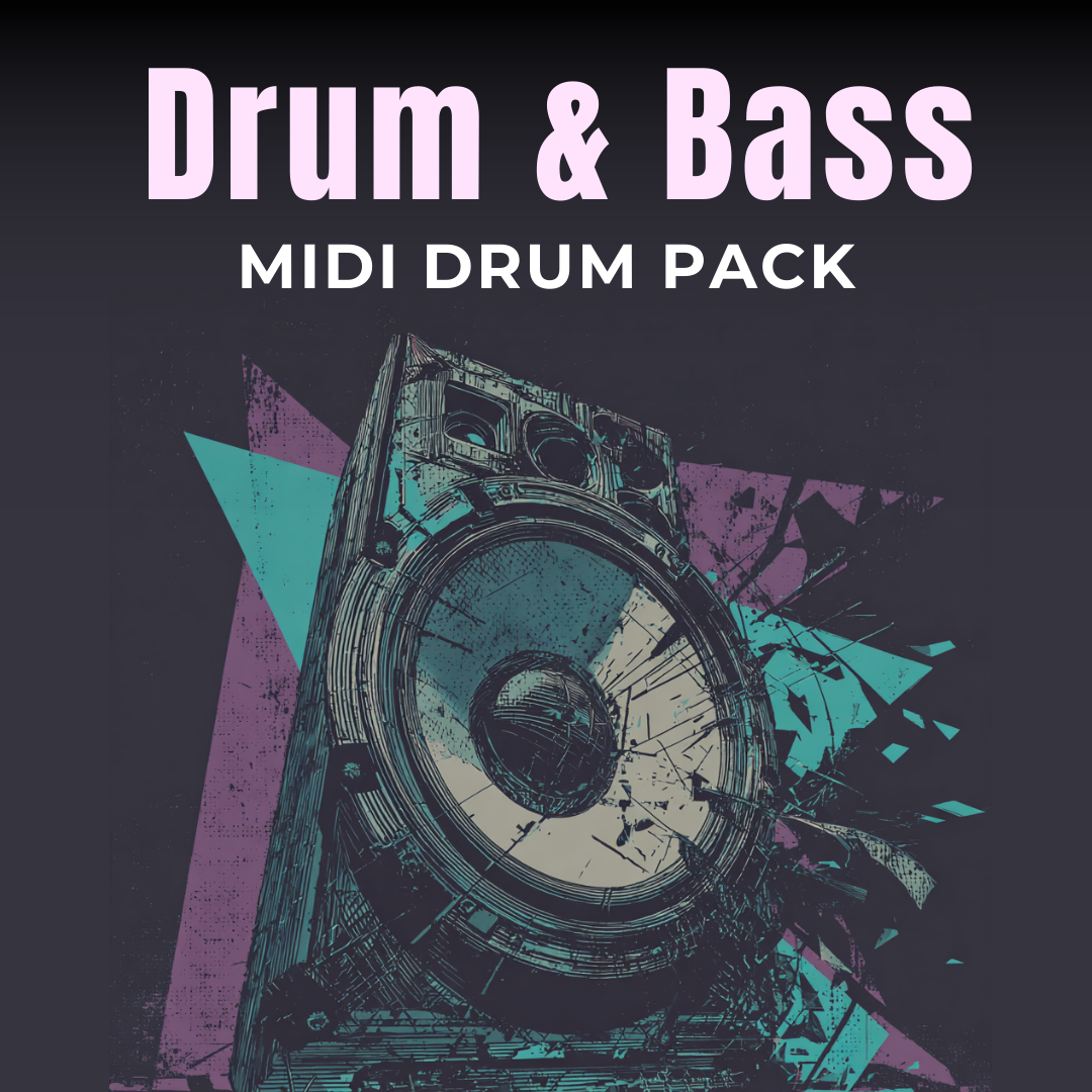 MusicCreator Drum & Bass Drum MIDI Pack