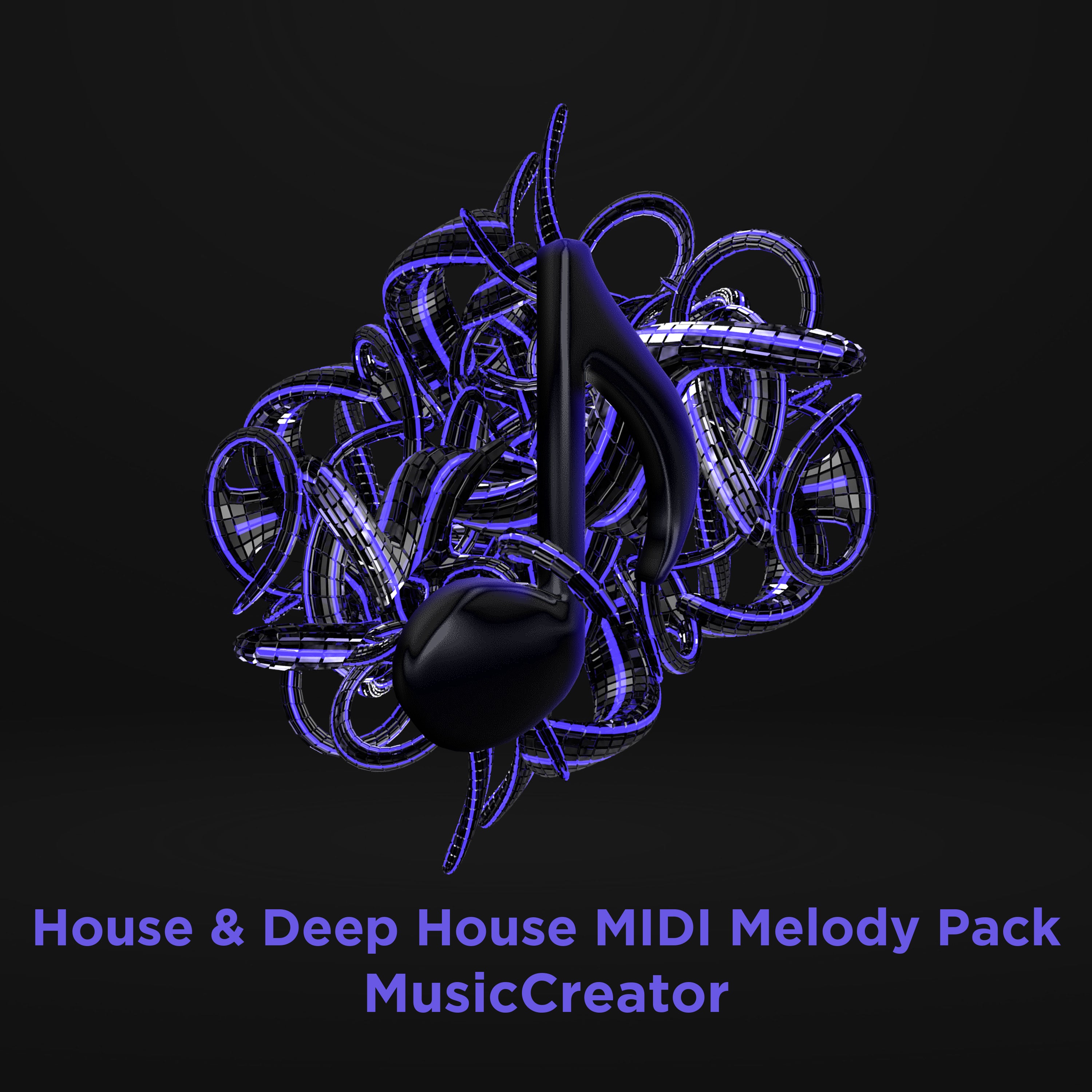 MusicCreator House & Deep House MIDI Melody Pack