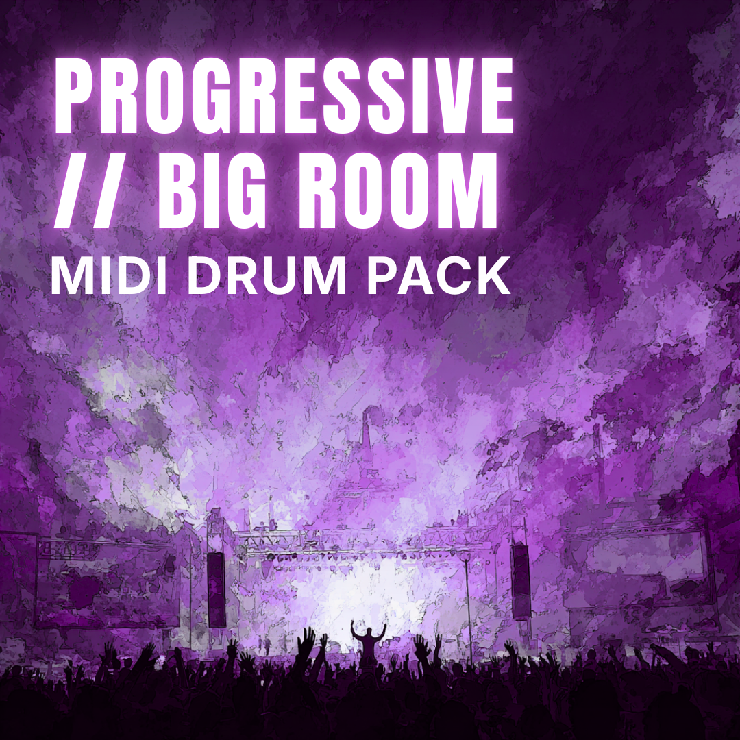 MusicCreator Progressive House Drum MIDI Pack